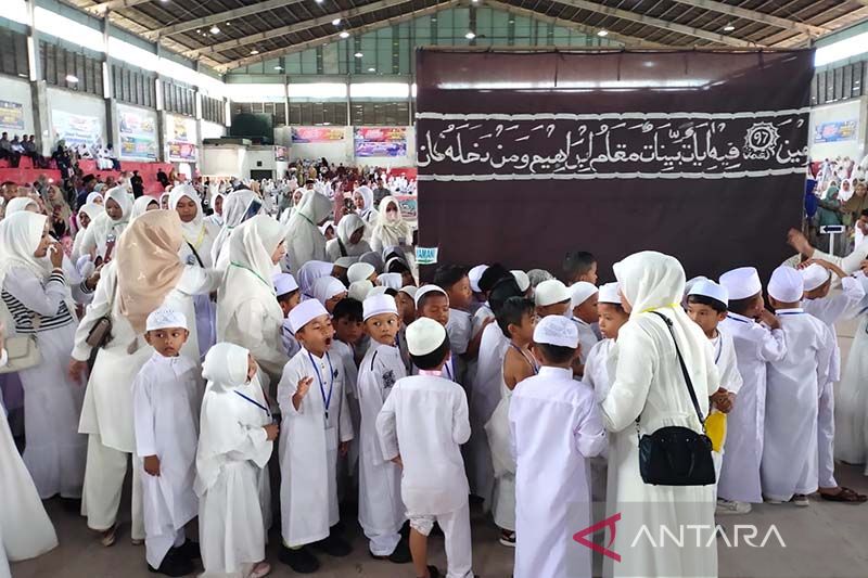 Ribuan anak TK ikut manasik haji - ANTARA News Aceh