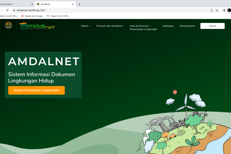 Kementerian LHK: Sistem Amdalnet atasi kelemahan prosedur birokrasi ...