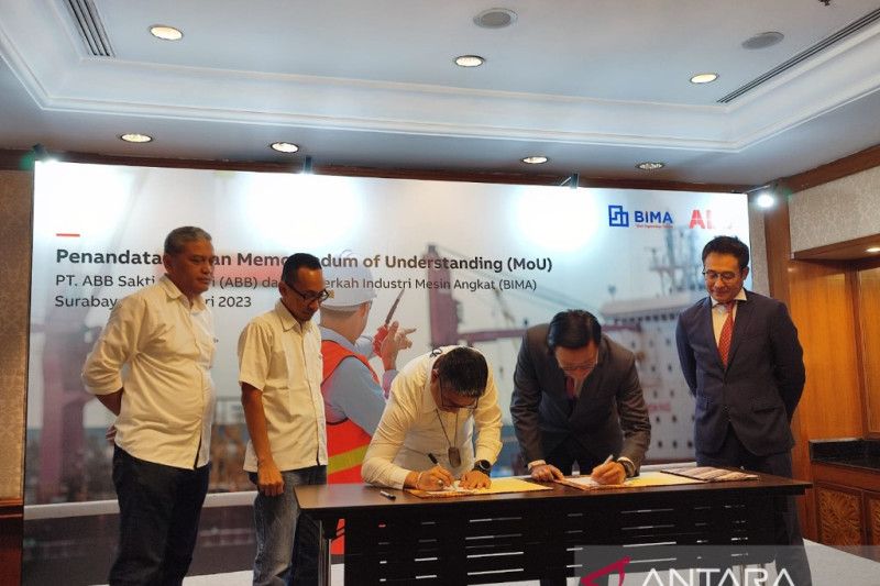 PT BIMA-PT ABB kerja sama untuk kembangkan industri pelabuhan - ANTARA News