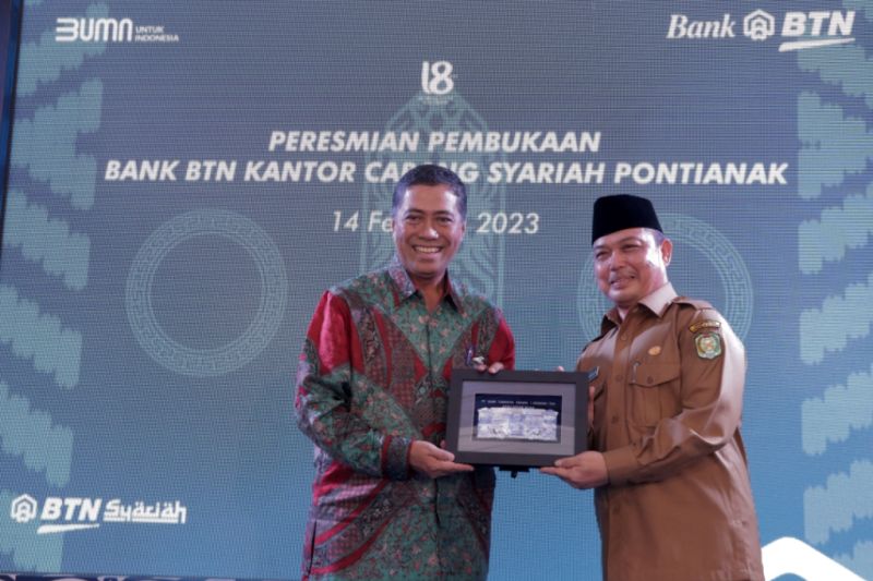 BTN Kantor Cabang Syariah Pontianak resmi dibuka garap potensi bisnis ...