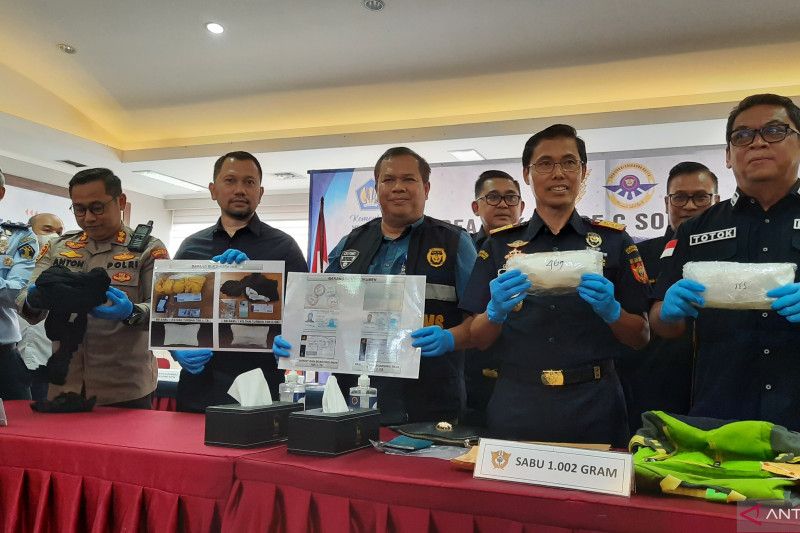 Bea Cukai Soetta gagalkan penyelundupan sabu-sabu senilai Rp13 miliar - ANTARA News