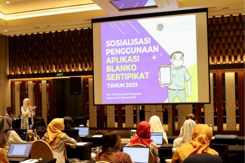 Kementerian ATR/BPN komitmen perbaiki tata kelola aplikasi Blanko - ANTARA News