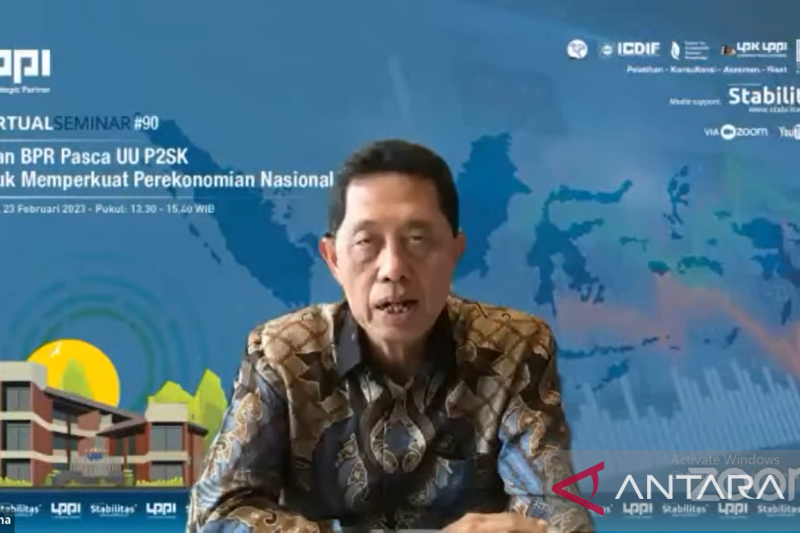 LPPI nilai UU P2SK mereformasi sektor keuangan Indonesia - ANTARA News