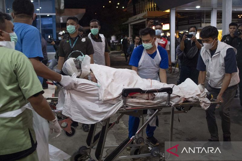 10 korban kebakaran Pertamina Plumpang dilarikan ke RSUD Koja - ANTARA News