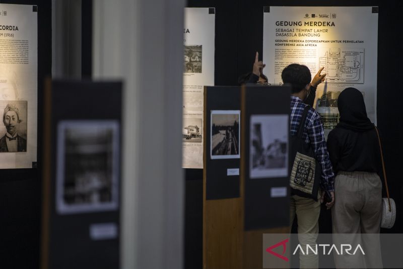 Pameran Gedung Merdeka dan Diplomasi Perdamaian Dunia - ANTARA News Jawa Barat