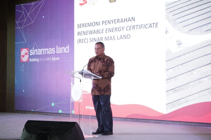Kementerian ESDM apresiasi Sinar Mas Land manfaatkan EBT - ANTARA News