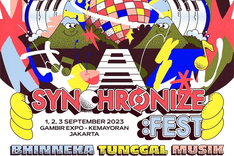 Synchronize Fest 2023 tunjuk dua seniman garap visual tema tahun ini ...