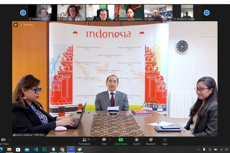 KBRI Paris resmi buka Kelas Bahasa Indonesia bagi penutur asing 2023 ...