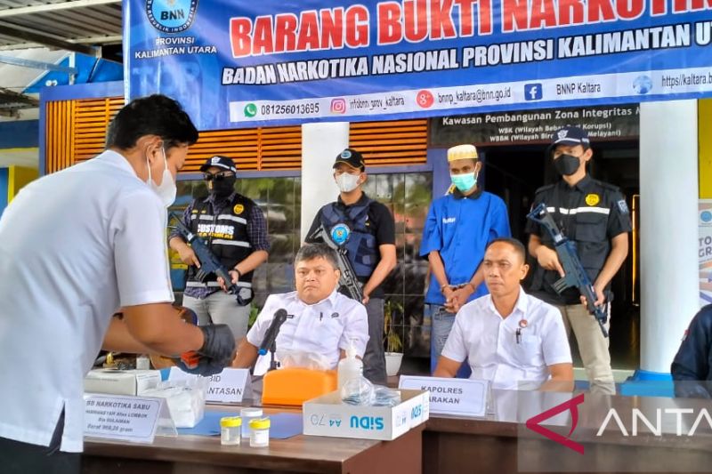 BNNP Kaltara gagalkan penyelundupan sabu lintas provinsi - ANTARA News Kaltara