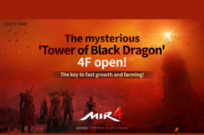 WEMADE Updates the Fourth Floor of Tower of Black Dragon for Fast ...