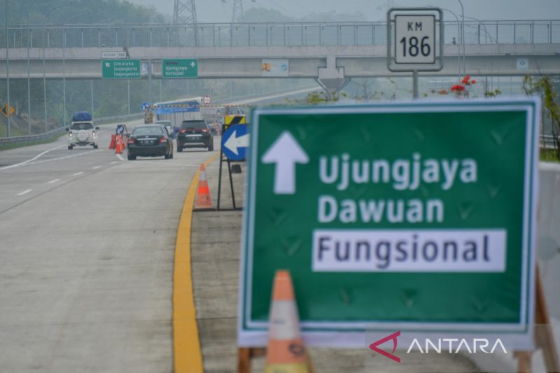 Arus mudik di jalur fungsional tol Cisumdawu - ANTARA News Jawa Barat