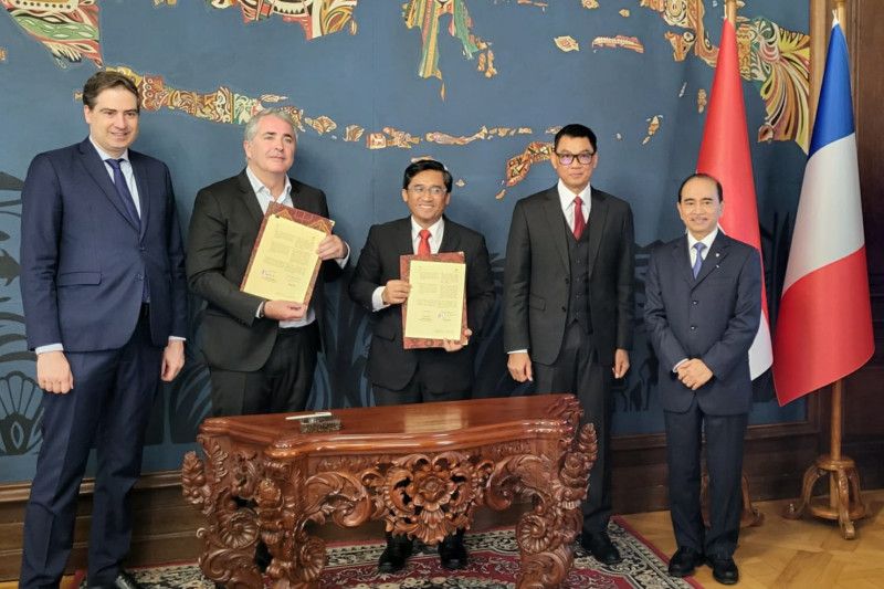 PLN gandeng HDF Prancis kembangkan pembangkit hidrogen - ANTARA News