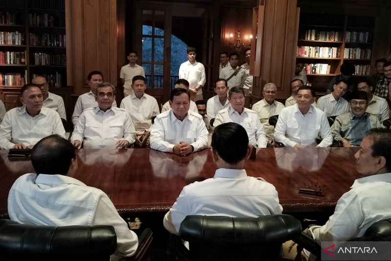 Di hadapan Prabowo, Wiranto ungkap alasan lepas Partai Hanura - ANTARA News
