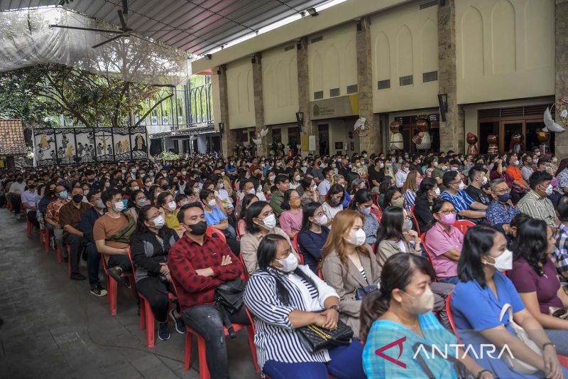 Misa perayaan Kenaikan Isa Almasih di Gereja Katedral Jakarta - ANTARA News