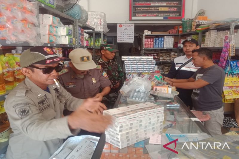 Tim gabungan Bangkalan sita tiga merk rokok tanpa cukai - ANTARA News