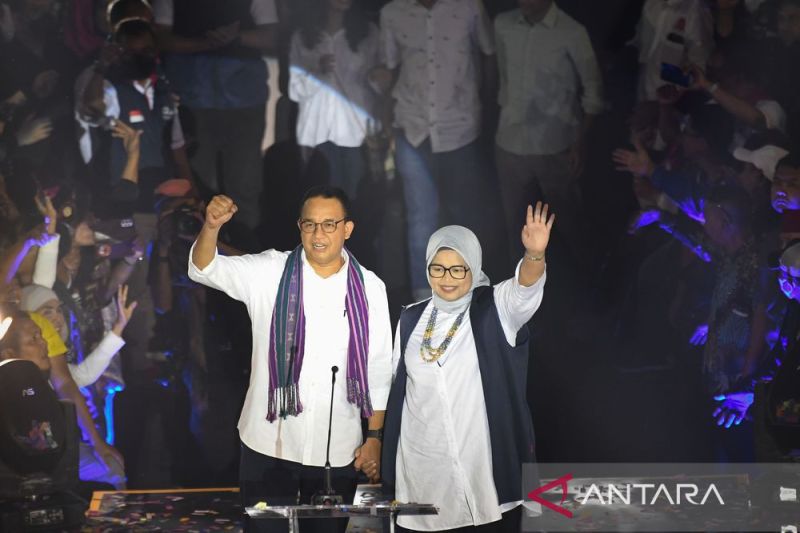 Temu kebangsaan relawan Anies di Jakarta - ANTARA News