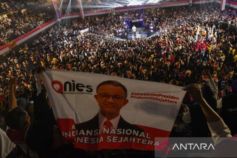Temu kebangsaan relawan Anies di Jakarta - ANTARA News
