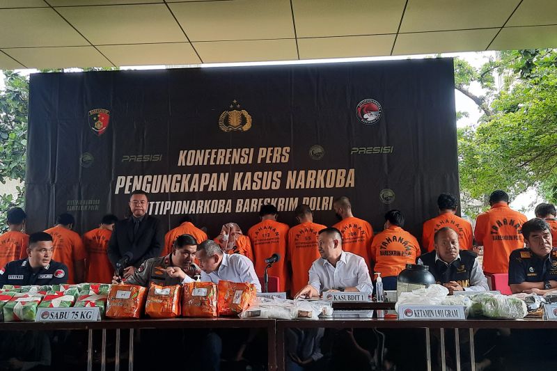 Bareskrim ungkap tujuh kasus narkoba dalam kurun waktu sebulan - ANTARA News