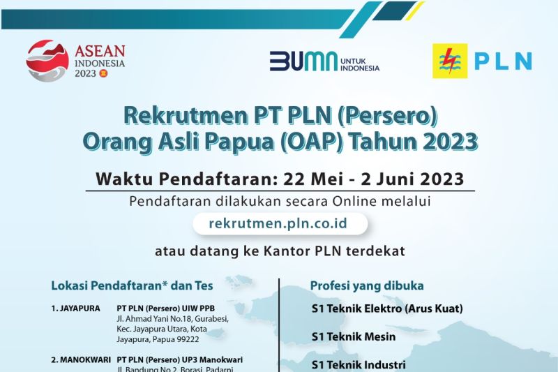 PLN beri kesempatan Orang Asli Papua menjadi pegawai - ANTARA News Papua