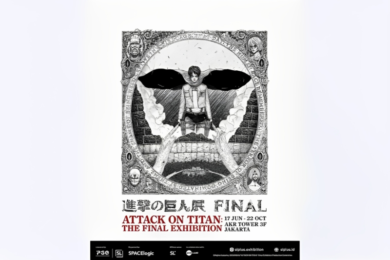 Pameran "Attack on Titan: The Final Exhibition" hadir mulai 17 Juni ...