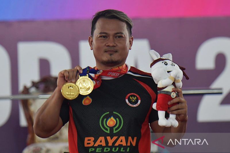 Lifter Margono raih dua emas dalam debut di ASEAN Para Games - ANTARA News