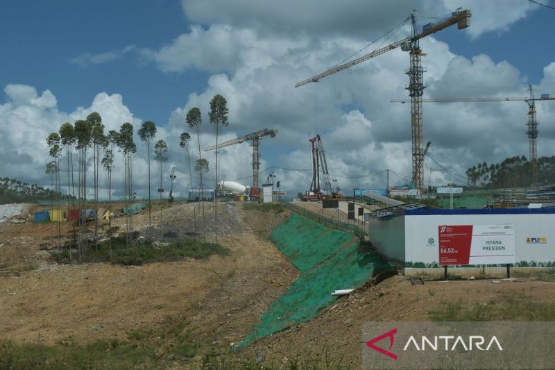 Progres pembangunan IKN Nusantara - ANTARA News