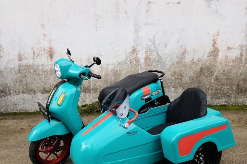 Desain unik modifikasi Yamaha Fazzio Hybrid-Connected - ANTARA News ...