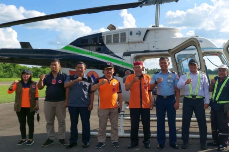 BNPB bantu dua helikopter patroli untuk penanganan karhutla di Kalbar - ANTARA News Kalimantan Barat