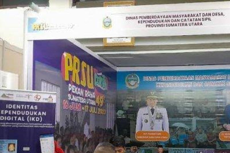 Dinas PMD Dukcapil Sumut buka layanan pembuatan KTP digital di PRSU ...