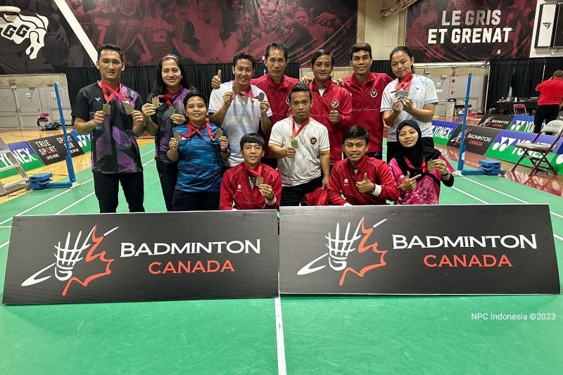 Para Bulu Tangkis Indonesia Bawa Pulang Empat Emas Dari Kanada Antara
