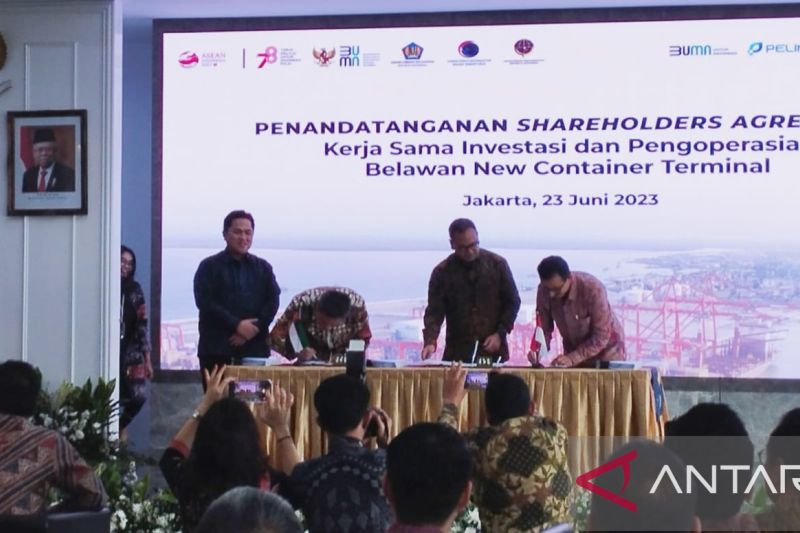 Pelindo bersama konsorsium INA-DP World kerja sama kembangkan BNCT - ANTARA News