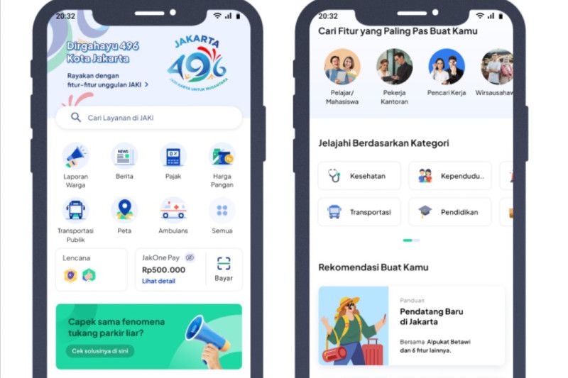 Aplikasi JAKI generasi 3.0 diluncurkan sambut HUT DKI - ANTARA News