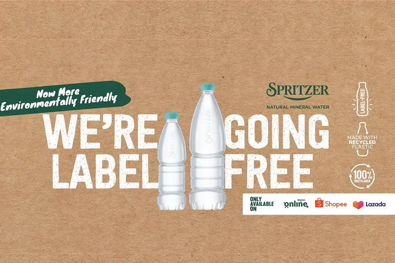 Spritzer Launches Label-Free Bottles - ANTARA News