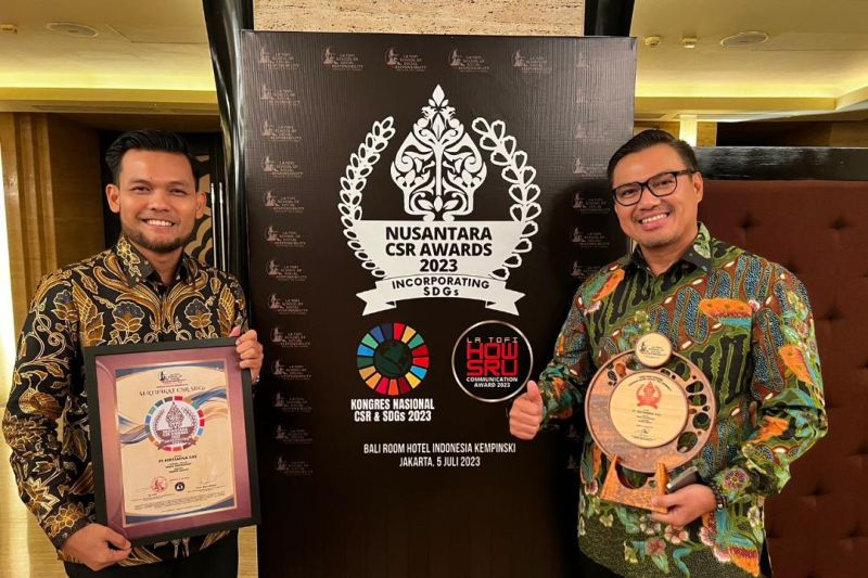 Pertagas raih dua penghargaan di Nusantara CSR award 2023 - ANTARA News
