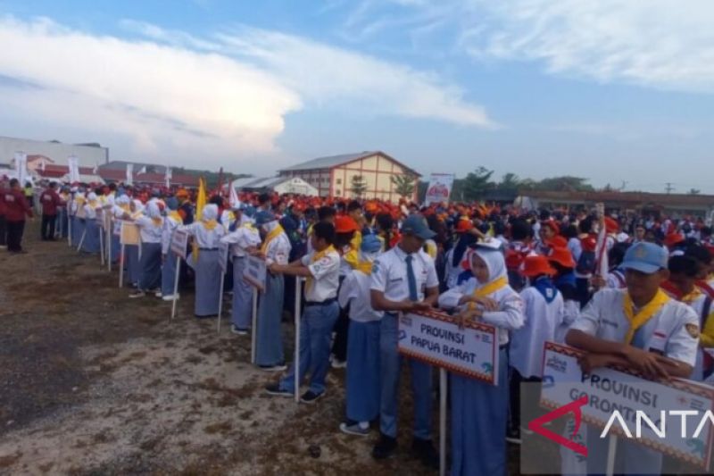 PMI Gorontalo juara umum Jumbara PMR Nasional tiga tahun beruntun ...