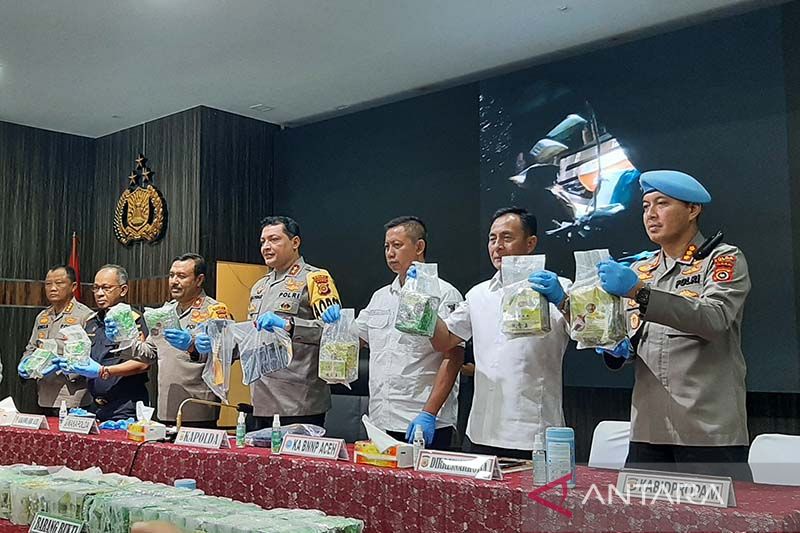 Polda Aceh gagalkan penyelundupan 57 kilogram sabu-sabu - ANTARA News Polda Aceh gagalkan penyelundupan 57 kilogram sabu-sabu - ANTARA News