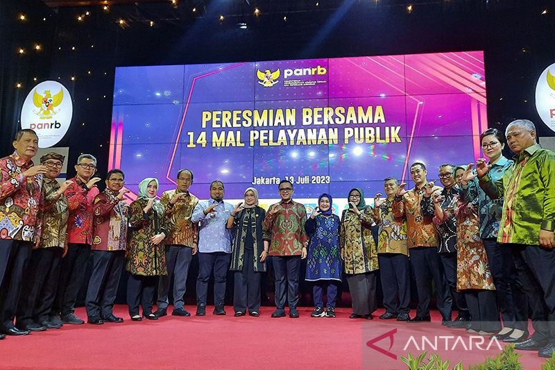 Menpan RB resmikan 14 Mal Pelayanan Publik di berbagai kabupaten/kota - ANTARA News