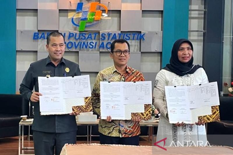 Pemkab Nagan Raya dan BPS kerja sama pemanfaatan data terpadu, begini manfaatnya - ANTARA News Aceh