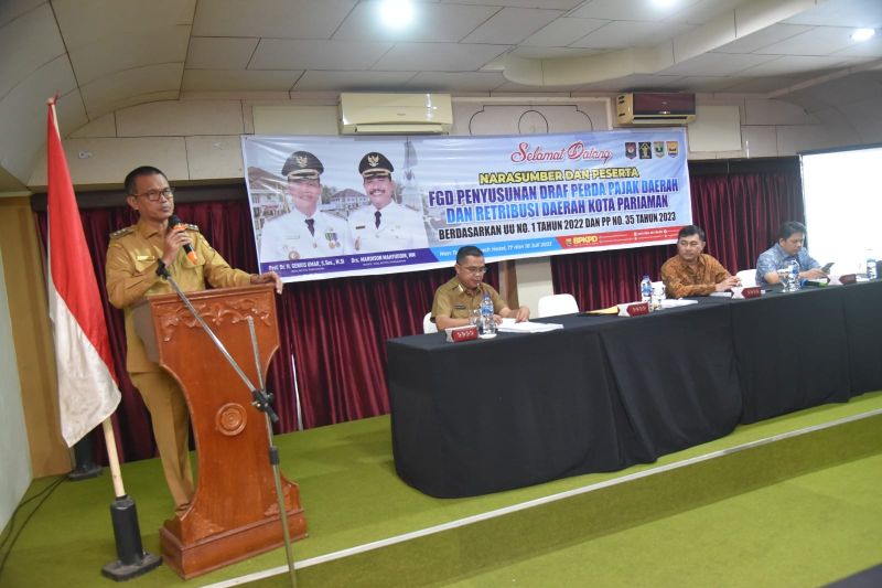 Pariaman Susun Draf Perda Pajak Dan Retribusi Optimalisasikan Pad