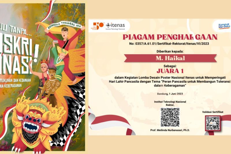Mahasiswa manajemen Unja juara 1 lomba desain poster nasional - ANTARA News Jambi