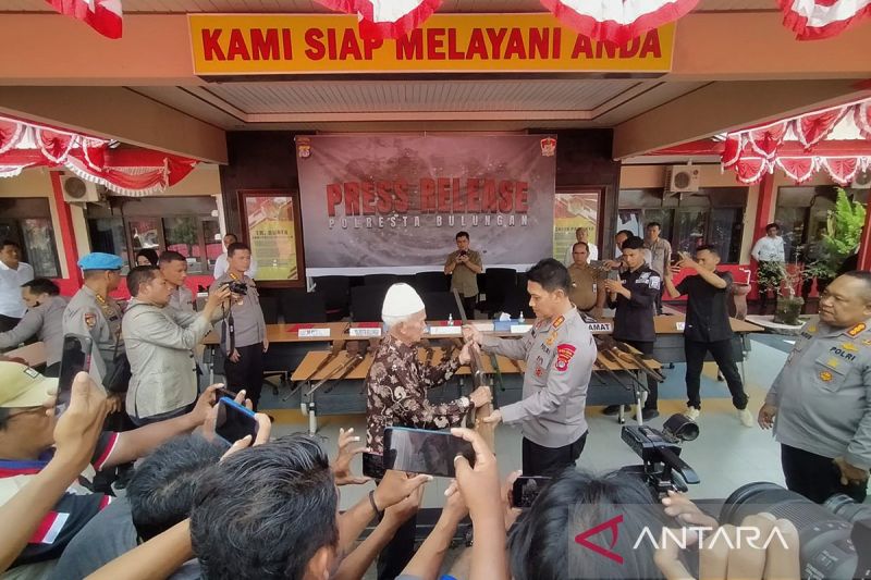 Polda Kaltara musnahkan 20 pucuk senjata api rakitan dari masyarakat - ANTARA News