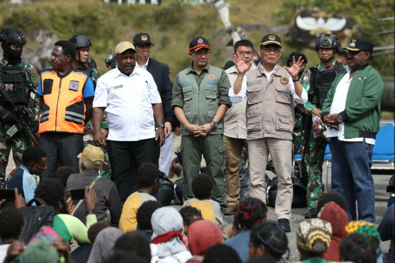 Menko PMK ajak masyarakat jaga pembangunan lumbung pangan di Puncak - ANTARA News