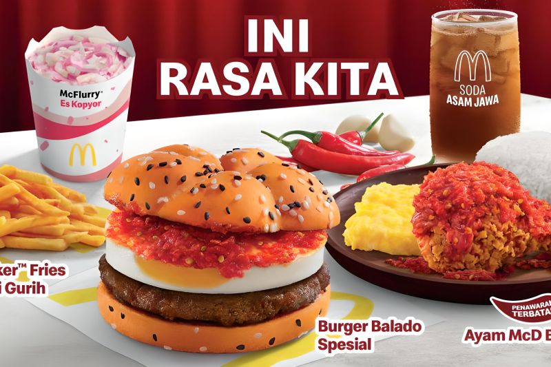 McD Indonesia hadirkan menu "Ini Rasa Kita" untuk sambut Kemerdekaan - ANTARA News