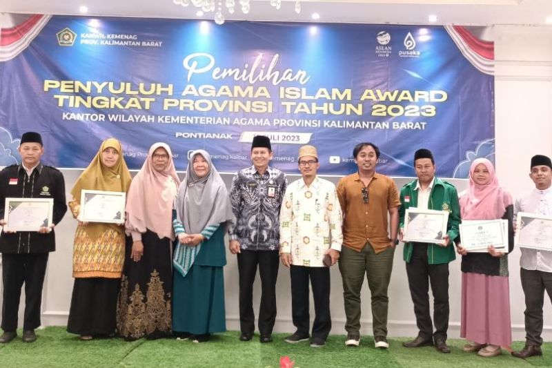 Tiga penyuluh Kalbar masuk nomine pemilihan Penyuluh Agama Islam Award ...