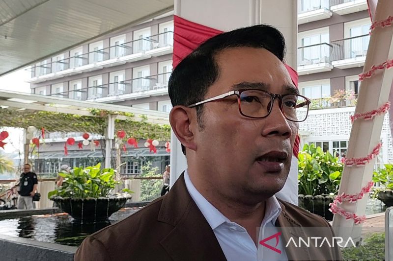 Ridwan Kamil dukung penuh keputusan Airlangga usung Prabowo capres - ANTARA News