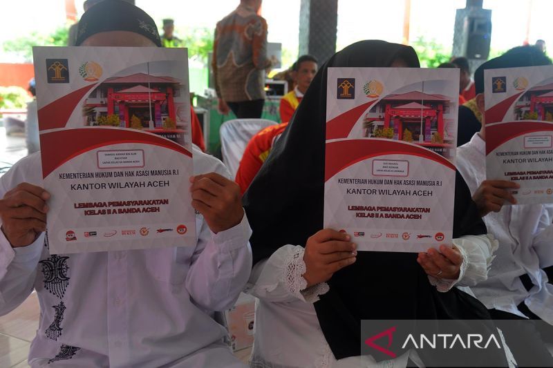 FOTO - Pemberian remisi pada HUT RI di Aceh - ANTARA News Aceh