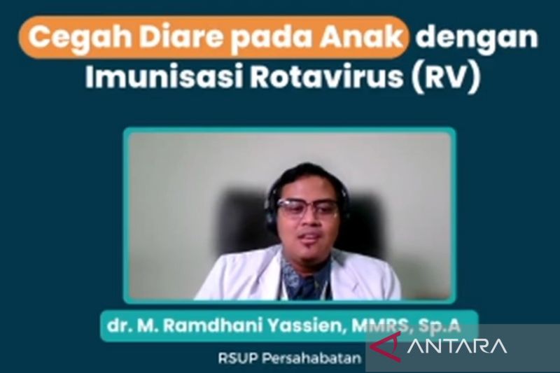 Dokter: Rotavirus penyebab umum diare pada balita dan anak-anak ...