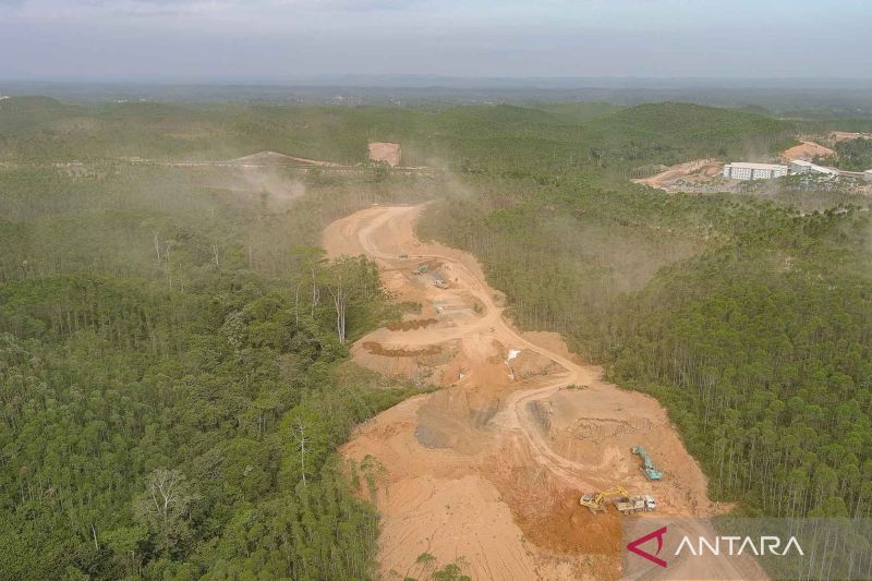 KSAL tinjau rencana wilayah pembangunan Mabes TNI AL di IKN - ANTARA News