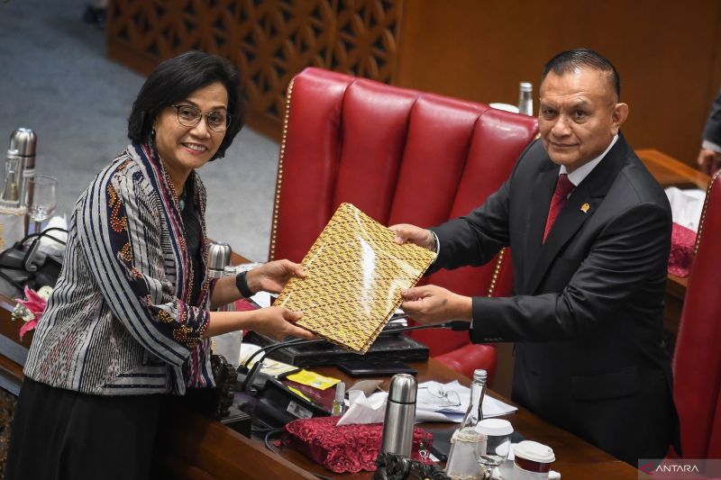 Tanggapan pemerintah atas pandangan DPR pada RUU APBN - ANTARA News