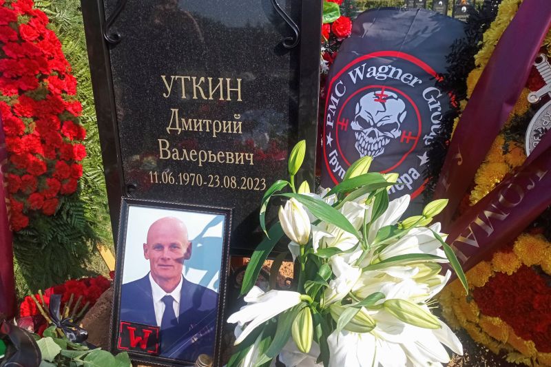 Dmitry Utkin si tangan kanan Prigozhin juga dimakamkan diam-diam ...